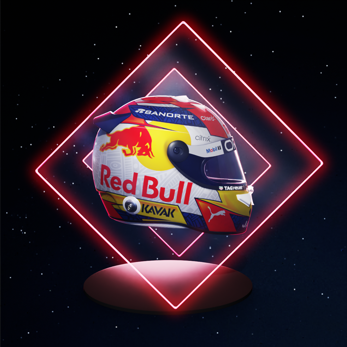 Checo's 2022 Seasonal Helmet No. 242 by Red Bull Racing | Sweet - NFT ...