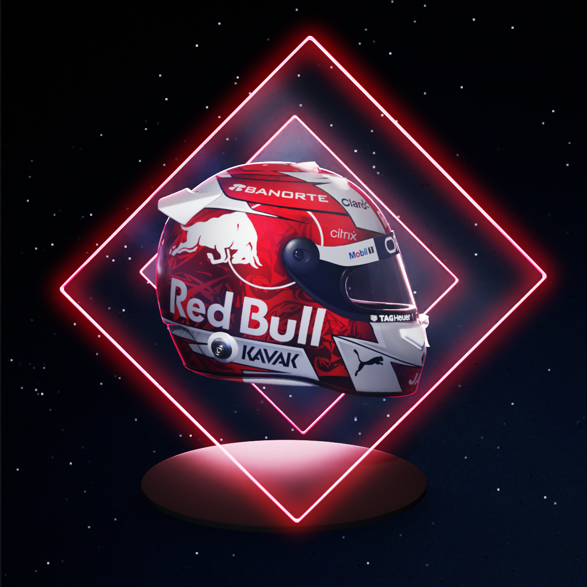 Checo's 2022 Austria Helmet No. 47 by Red Bull Racing | Sweet - NFT ...